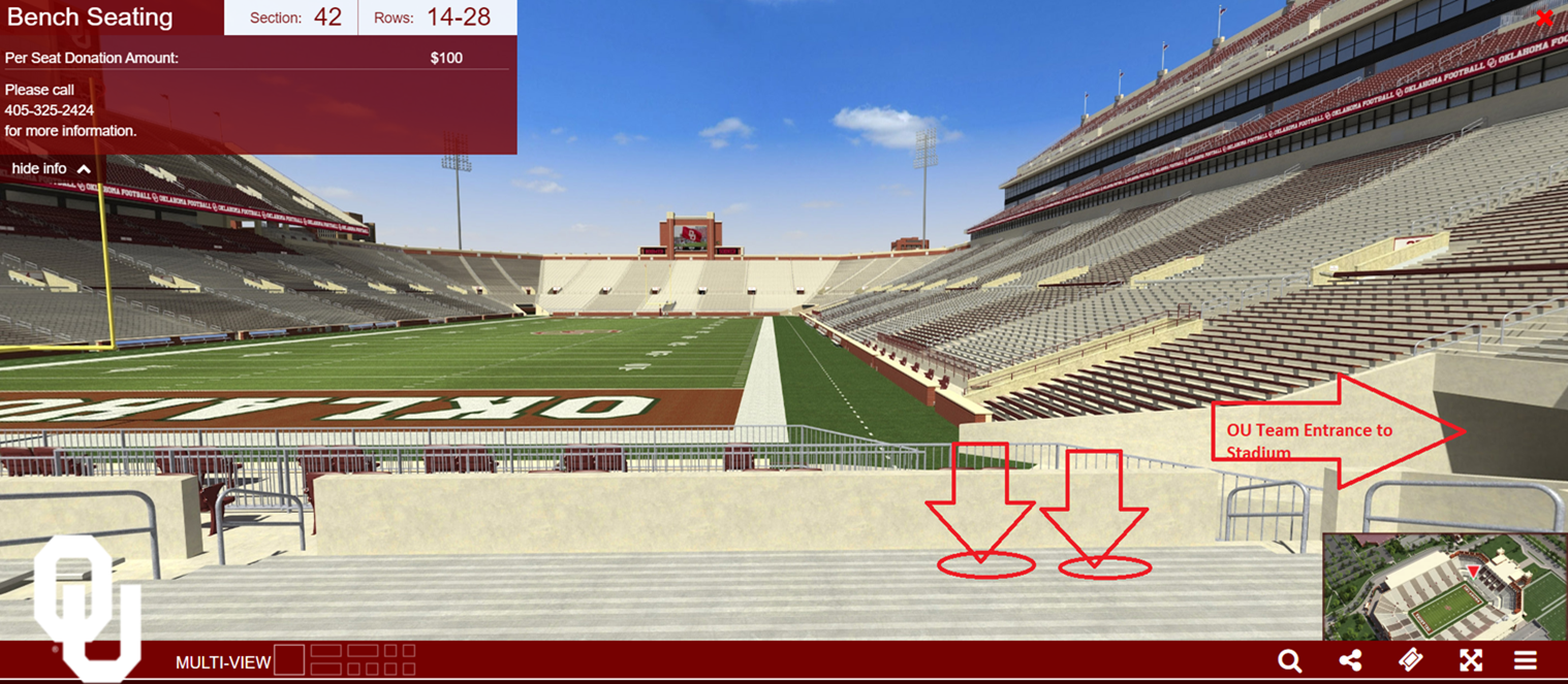 Ou Football Seating Chart View Ohio Stadium Seating Chart And Stadium